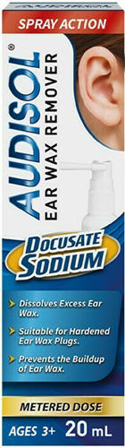 Audisol Ear Wax Removal Spray 20ml – NZ Pharmacy Connect