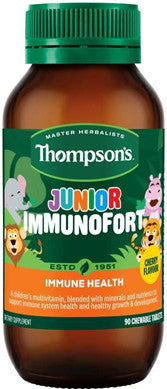 Thompson's Junior Immunoforte Chewable Tablets 90 – NZ Pharmacy Connect