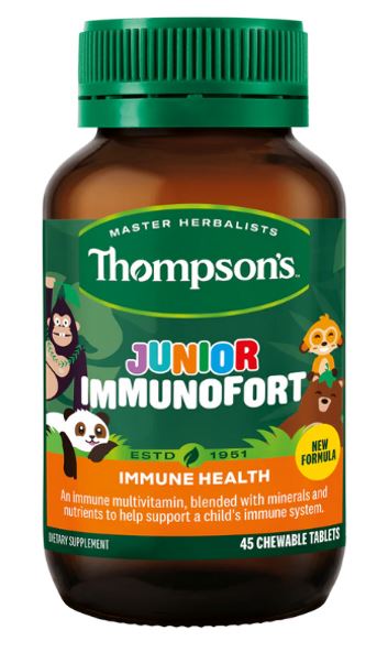 Thompson's Junior Immunoforte Chewable Tablets 45 – NZ Pharmacy Connect