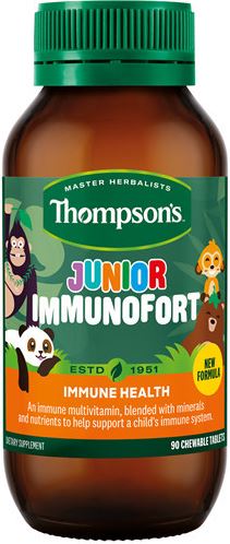 Thompson's Junior Immunoforte Chewable Tablets 90 – NZ Pharmacy Connect