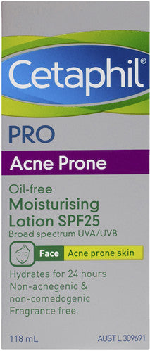 Cetaphil PRO Acne Prone Oil-free Moisturising Lotion SPF25 118ml – NZ ...