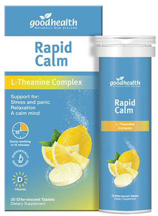 Good Health Rapid Calm Effervescent Tablets 30 – NZ Pharmacy Connect
